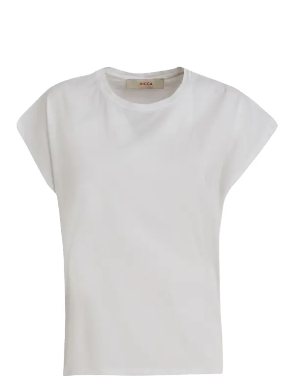 JUCCA Rear-tie T-shirt - White