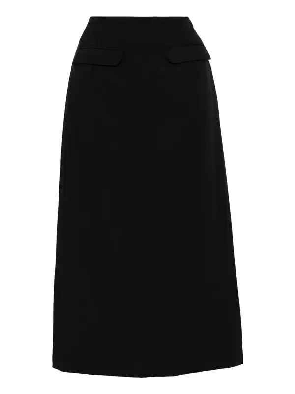 Farm Rio Midi Skirt - Black