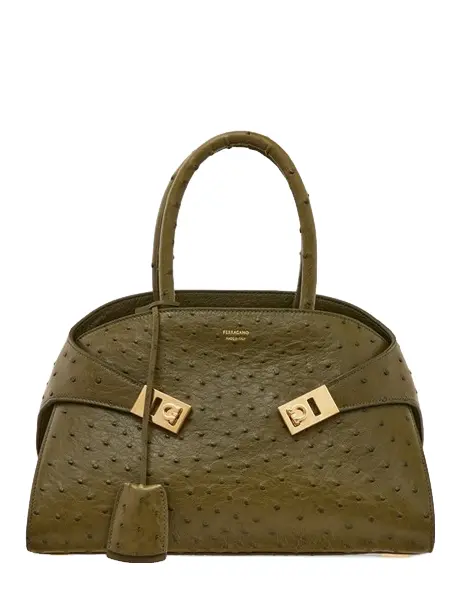 FERRAGAMO Hug Handbag - Green