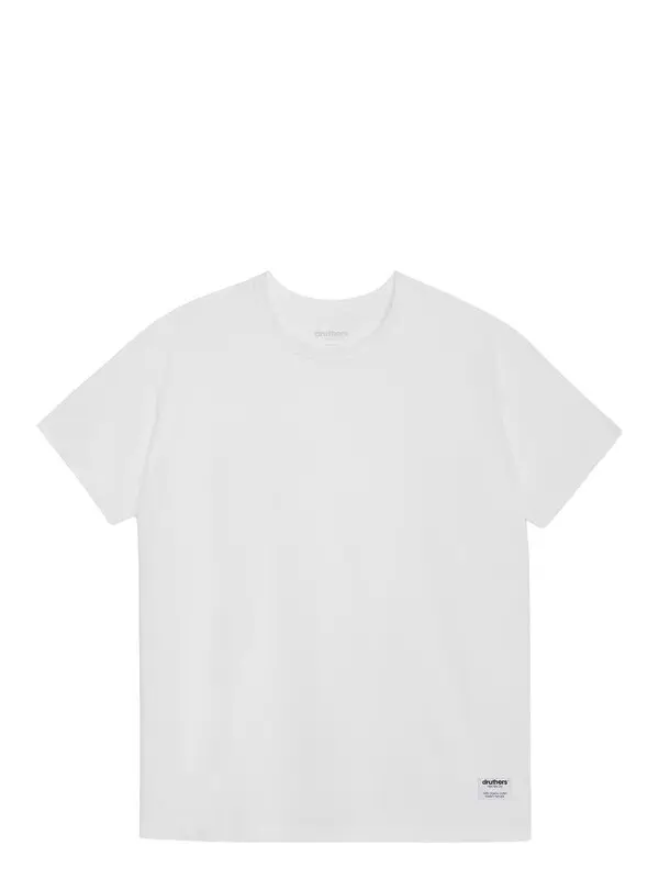 DRUTHERS NYC Heavyweight Organic Cotton T-shirt - White