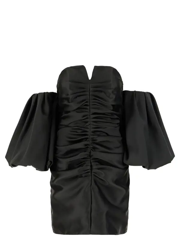 SIMONA CORSELLINI Off-shoulder Dress - Black