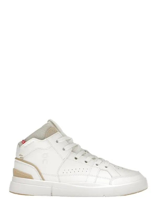 On The Roger Clubhouse Mid Sneakers - White/savannah
