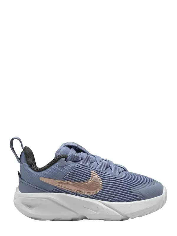Nike Star Runner 4 Metallic Sneakers - Ashen Slate/armory Navy Blue/pure Platinum