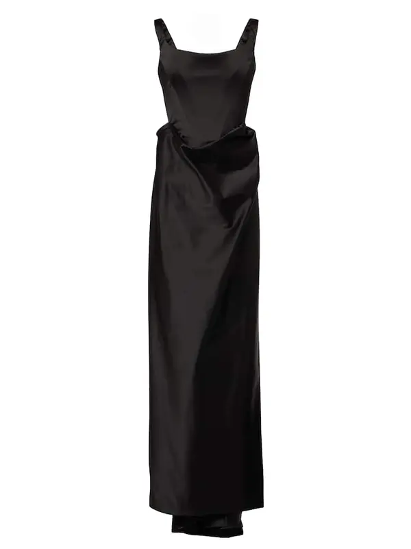 VIVIENNE WESTWOOD Camille Draped Gown - Black