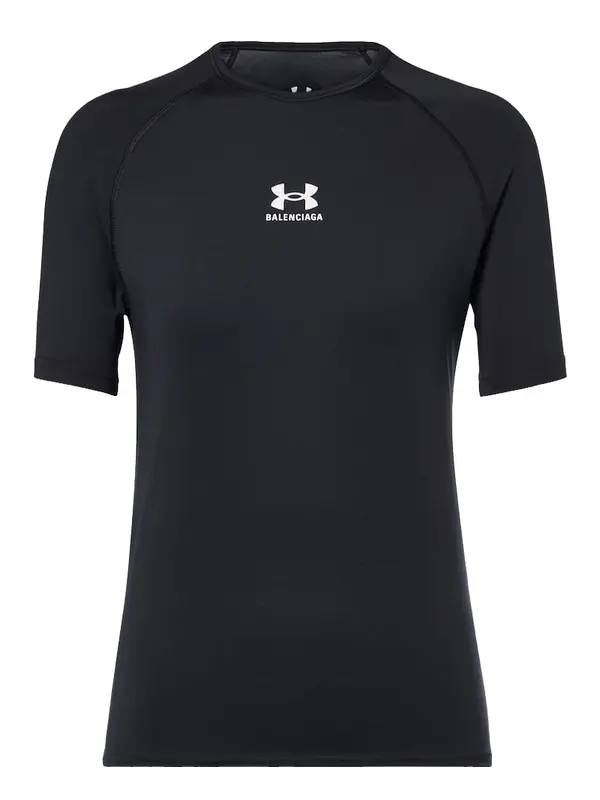 Balenciaga X Under Armour Cotton T-shirt - Black