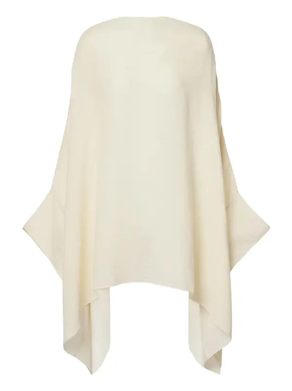 TALLER MARMO Camogli Cotton And Silk-blend Kaftan - White