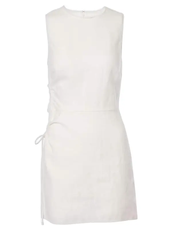 Sir The Label D'orsay Linen Minidress - White