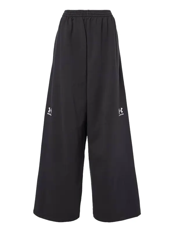Balenciaga Cotton Sweatpants - Black