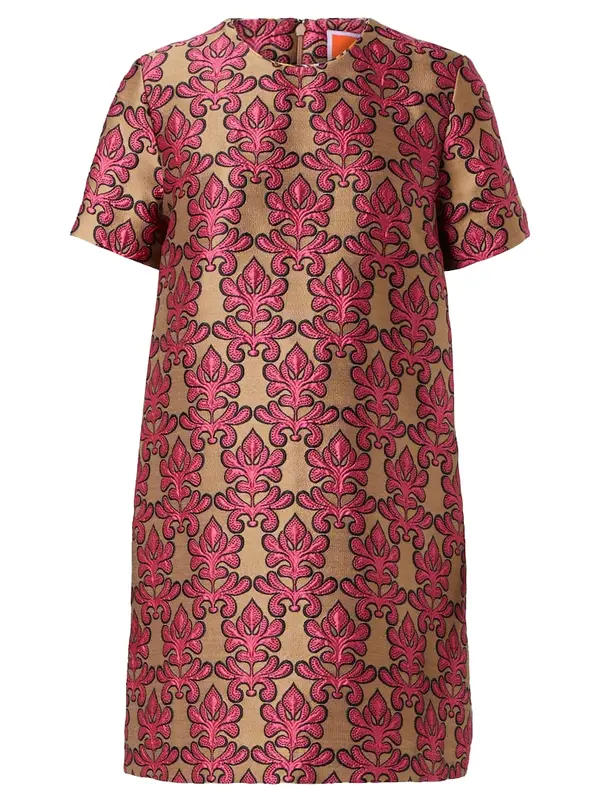La DoubleJ Mini Swing Jacquard Minidress - Multicoloured