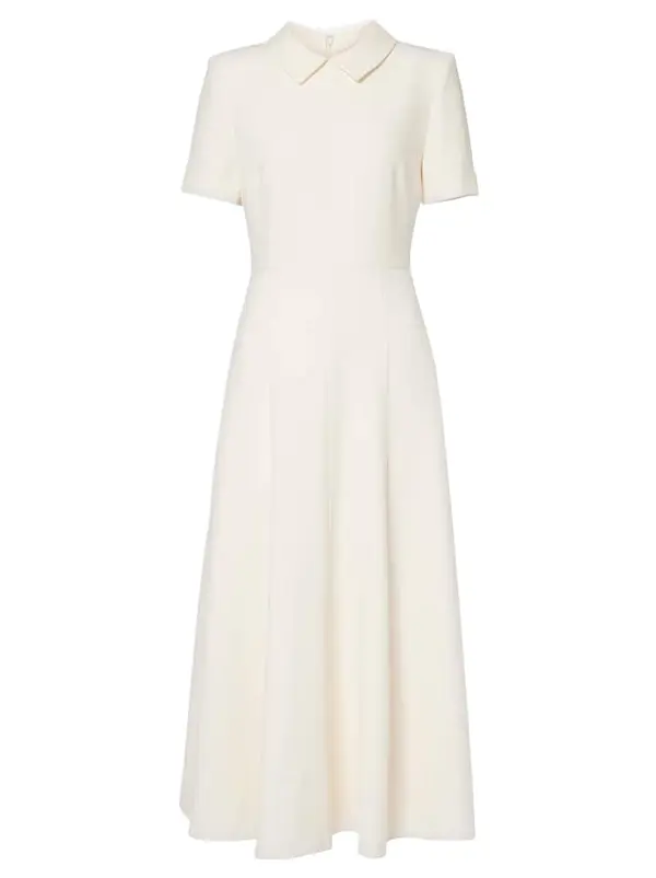 Roland Mouret Cady Midi Dress - White