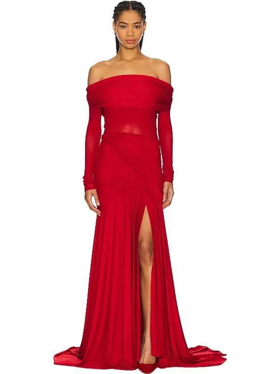 DEME BY GABRIELLA Carla Gown - Red