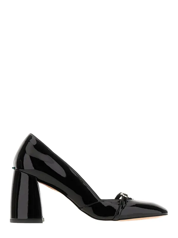 A.BOCCA Leather Pumps - Black