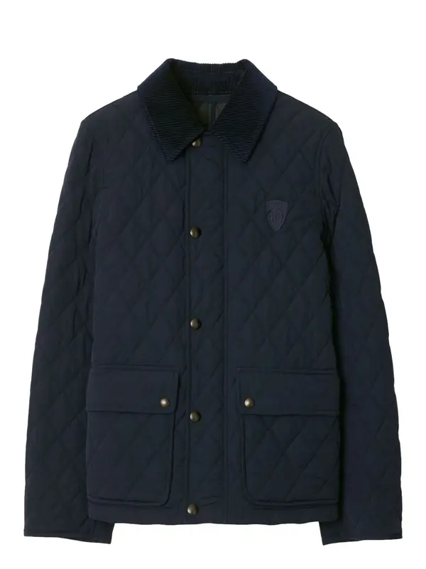 Burberry Quilted Jacket - Blue