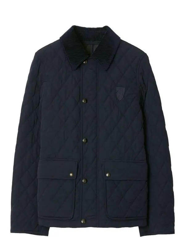 Burberry Quilted Jacket - Blue