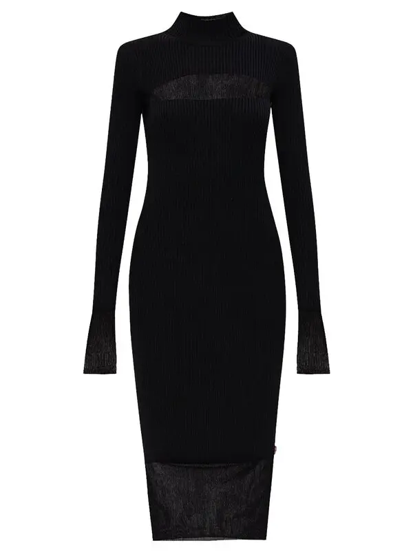 DIESEL® M-slint Midi Dress - Black
