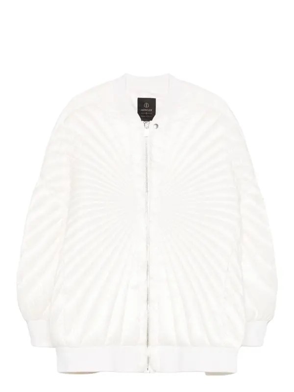 MONCLER + RICK OWENS Radiance Peter Puffer Jacket - White