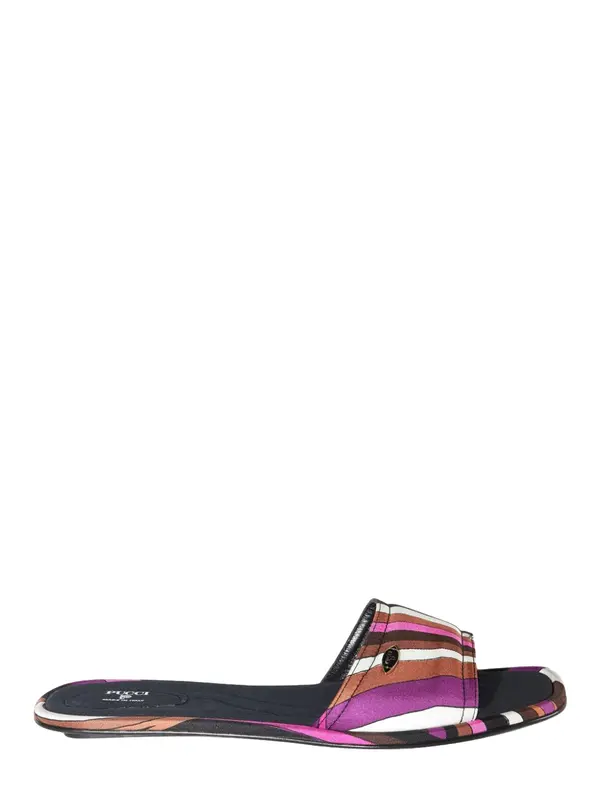 Emilio Pucci Geometric Slides - Brown