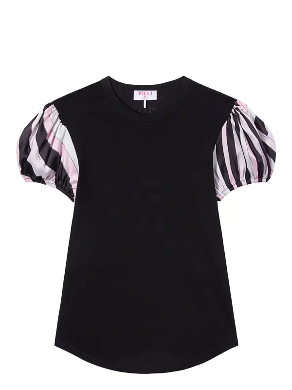 Emilio Pucci Iride-print T-shirt - Black
