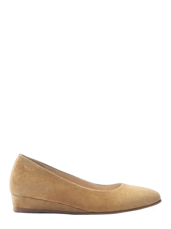 VISCATA Roma Suede Flats - Camel