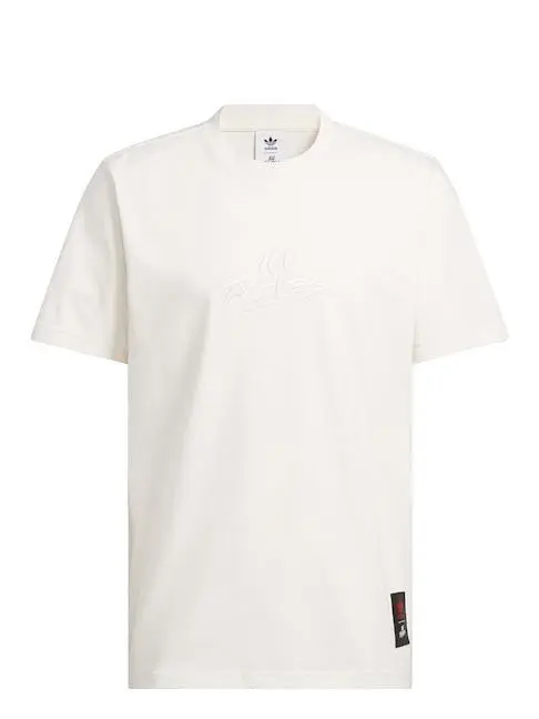 Adidas 100 Thieves Tee Shirt - Chalk White