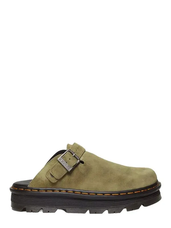 Dr. Martens Zebzag Slingback Mule - Muted Olive