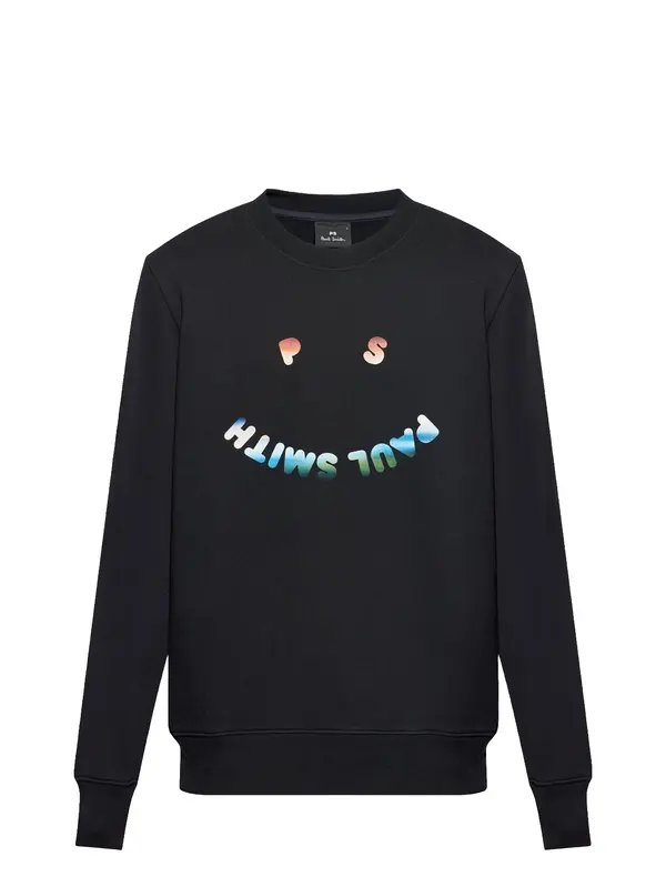 Paul Smith Gradient-print Sweatshirt - Black