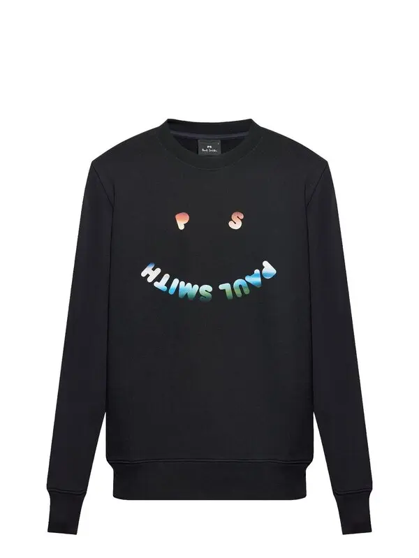 Paul Smith Gradient-print Sweatshirt - Black