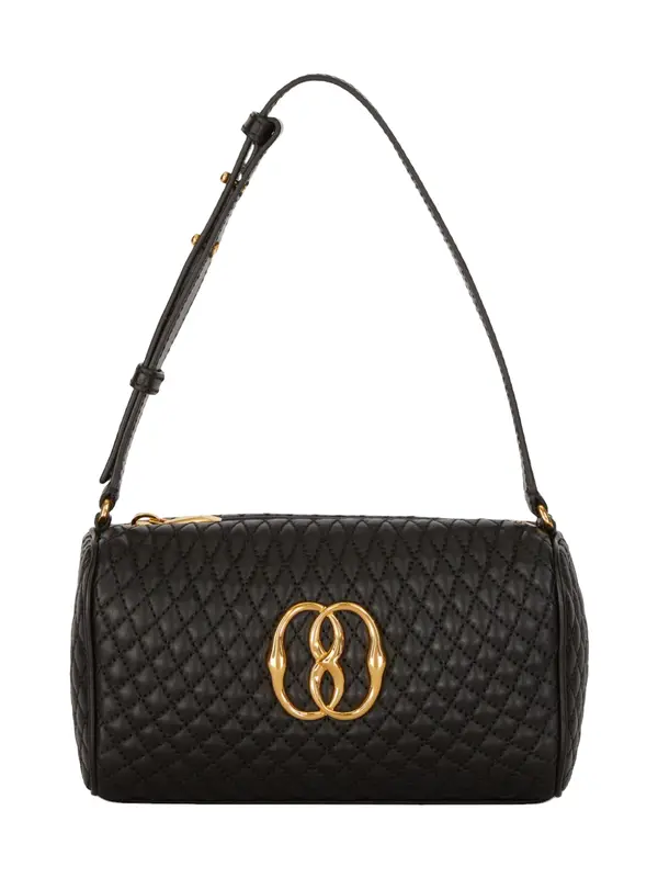 Bally Emblem Shoulder Bag - Black