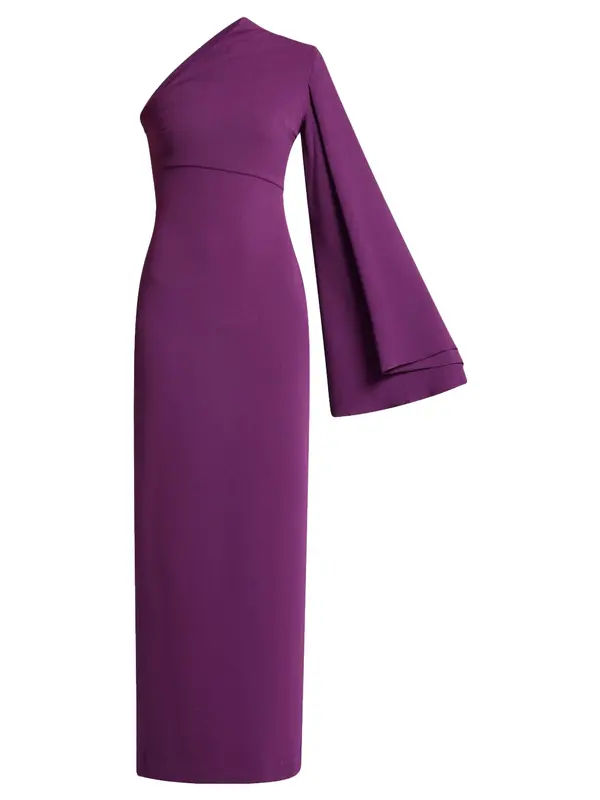 Solace London Elisa Maxi Dress - Purple