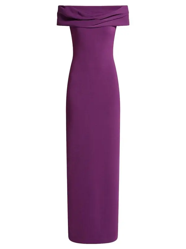 Solace London Eva Maxi Dress - Purple