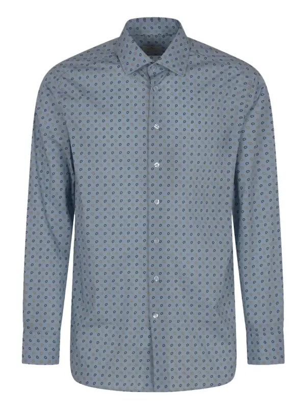 Etro Paisley-print Shirt - Blue