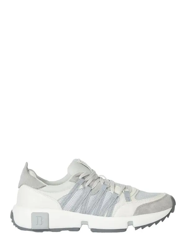 Boggi Milano Panelled Technical Sneakers - Grey