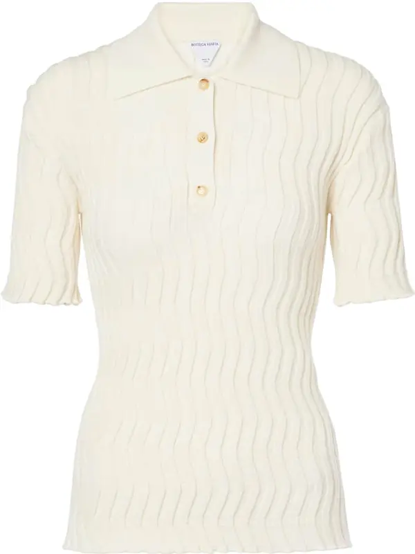 Bottega Veneta Wool-blend Sweater - Beige