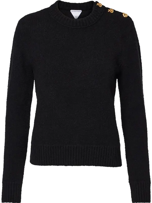 Bottega Veneta Knot Wool Sweater - Black