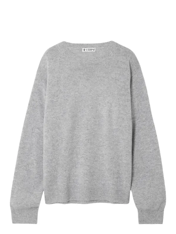Eterne James Cashmere Sweater - Gray