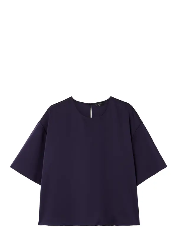 LESET Barb Satin T-shirt - Blue