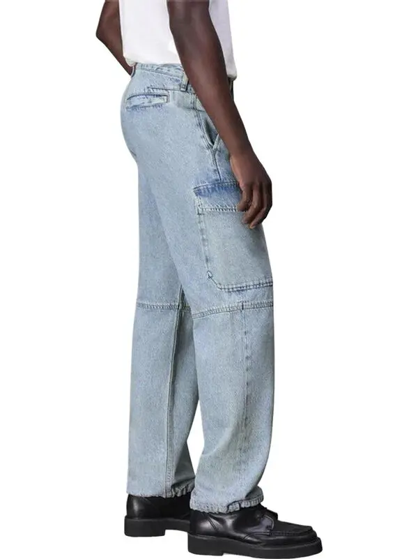 Rag & Bone Fit 4 Denim Cargo Pants - Skylight