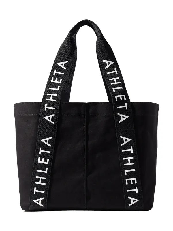 Athleta Logo Tote Bag - Black