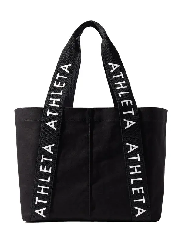 Athleta Logo Tote Bag - Black