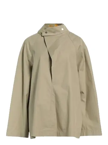Burberry Cotton Overcoat - Sage Green