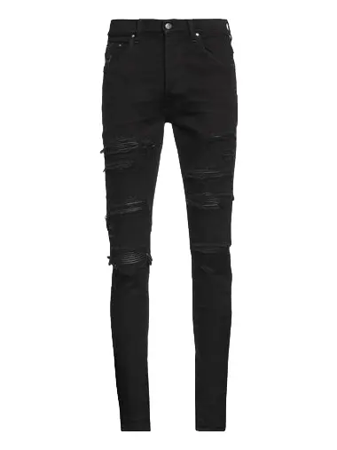 Amiri Skinny Jeans With Distressed Detailing - Black