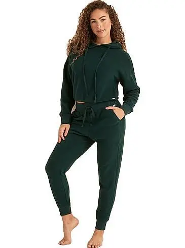 Victoria's Secret Adore Me Davinia Fleece Sweatshirt & Jogger Set - Green