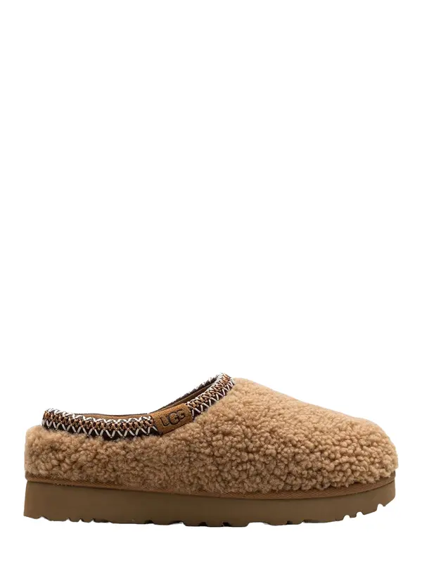UGG Tasman Maxi Curly Slippers - Brown