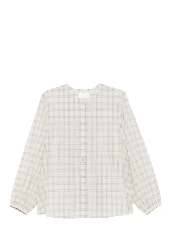 RACIL Drew Check Shirt - Neutrals
