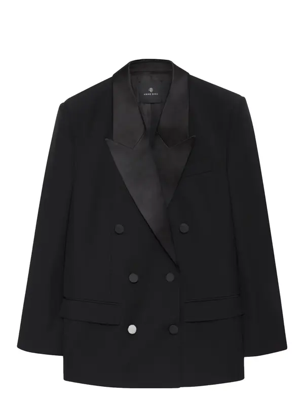 ANINE BING Ross Blazer - Black