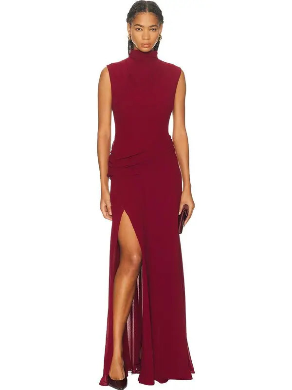 L'academie By Marianna Amouage Gown - Wine