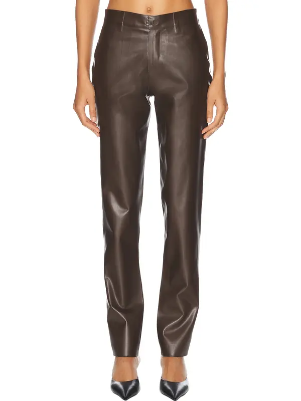Marni Two Tone Trouser - Moca & Chestnut