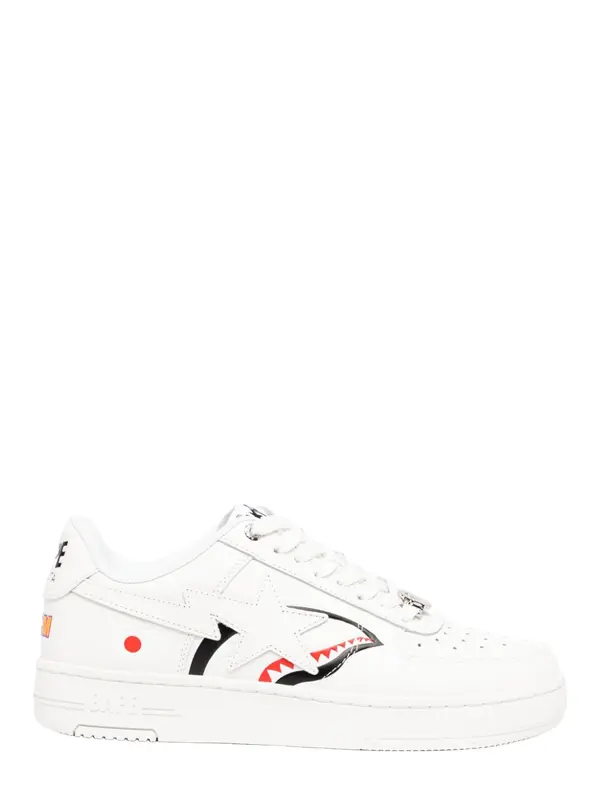 A BATHING APE Sta Shark M2 Sneakers - White