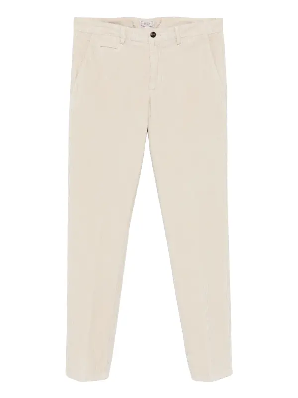 BRIGLIA 1949 Tapered Trousers - Neutrals
