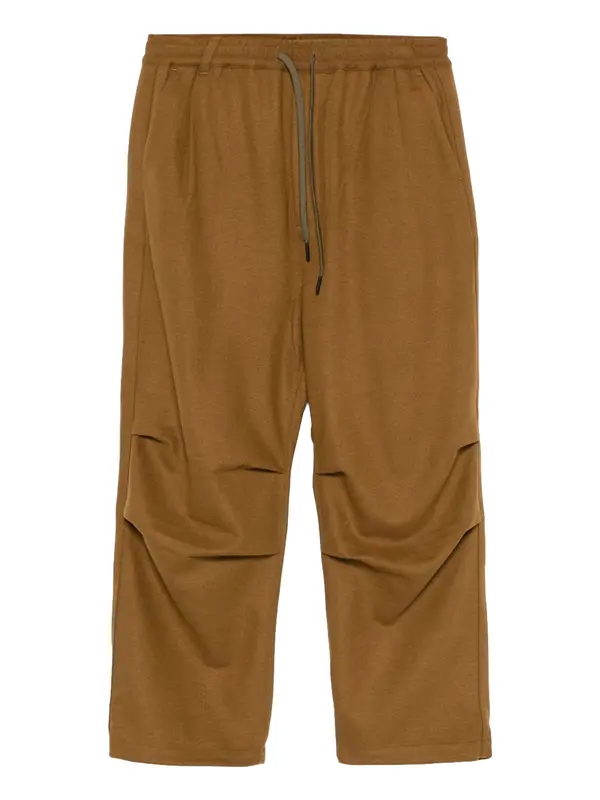WHITE MOUNTAINEERING Knee-tuck Trousers - Brown